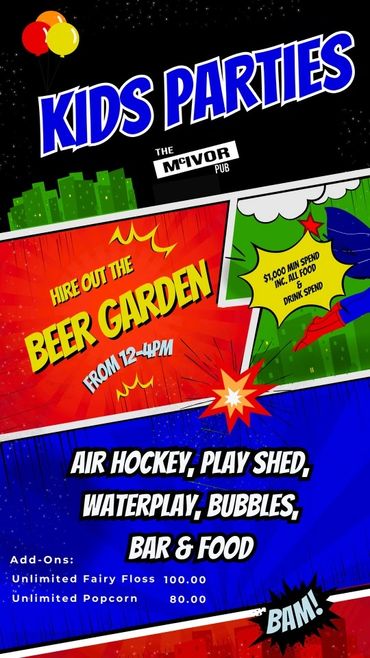 What's On | The McIvor Pub